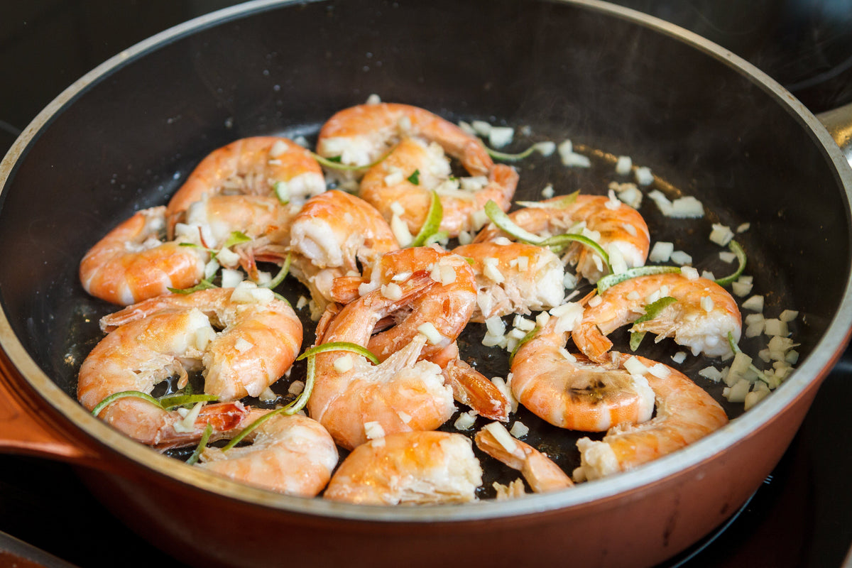 Easy Lemon Garlic Sun Shrimp